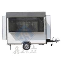 China 450kg Mobile Fast Food Trailer Street Mobile Catering Kiosk/Food Van with Competitive for sale