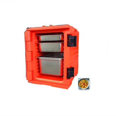 China Customized Color Hot Food Meat Pizza Transport Box for Hotel and School 15kg Capacity for sale