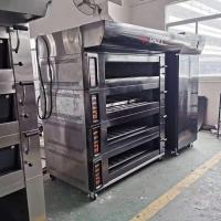 China 600*400mm Tray Size Electric Bread Croissant Pizza Baking Oven for Bakery Performance for sale