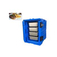 China Customized Color Pan Carrier Transport Box for Fast Food Hot Food and Vegetable Salad for sale