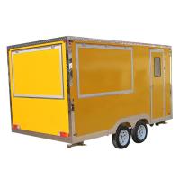 China Food Truck Mobile Food Trailer in Ghana Burger Restaurant Taco Hot Dog Beer Bar Concession for sale
