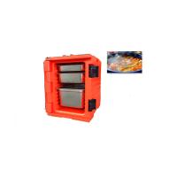 China Customized Color Pan Carrier Transport Box for Fast Food Hot Food and Vegetable Salad for sale