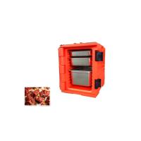 China Customized Color Pan Carrier Transport Box for Fast Food Hot Food and Vegetable Salad for sale