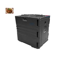 China Gray Plastic Insulated Food Delivery Box for Commercial Noodles Pie Fast Food for sale