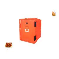 China Gray Plastic Insulated Food Delivery Box for Commercial Noodles Pie Fast Food for sale