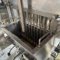 China Semi-Automatic Small Gummy Jelly Candy Making Machine for Lollipop Production Line End for sale
