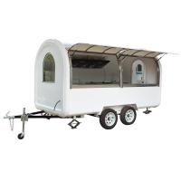 China 1500W Voltage Street Mobile Food Truck Cart Travel Camping Camper Trailer Van Bicycle for sale