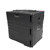 China Hot Food Pan Carrier Transport Box Insulated Food Delivery Box Customized Color Plastic for sale
