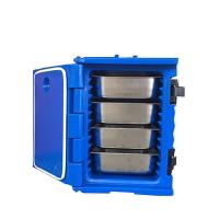 China Hot Food Pan Carrier Transport Box Insulated Food Delivery Box Customized Color Plastic for sale