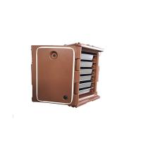China Hot Food Pan Carrier Transport Box Insulated Food Delivery Box Customized Color Plastic for sale