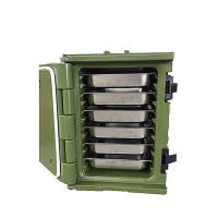 China Hot Food Pan Carrier Transport Box Insulated Food Delivery Box Customized Color Plastic for sale