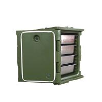 China Plastic Insulated Food Delivery Box for 15kg Commercial Fried Chips Chicken Transport for sale