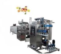 China 500KG Production Small Lollipop Jelly Toffee Hard Candy Making Machine 1900x980x1700mm for sale