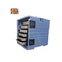 China Plastic Hot Food Pan Carrier Transport Box for Insulated Food Delivery of 15kg Load for sale