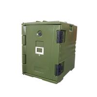 China Plastic Hot Food Pan Carrier Transport Box for Insulated Food Delivery of 15kg Load for sale