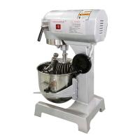 China High Speed Planetary Dough Mixer Machine with 3 Types Beaters and Stainess Steel Bowl for sale