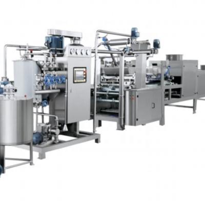 China Gummy Candy Making Machine 3kw Commercial Soft Candy Vending Machine 500 KG Capacity for sale