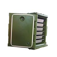 China Plastic LLDPE 90L Noodles Fast Food Pan Carrier Transport Box Insulated Food Box for sale