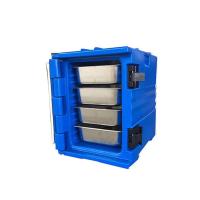 China Plastic LLDPE 90L Noodles Fast Food Pan Carrier Transport Box Insulated Food Box for sale