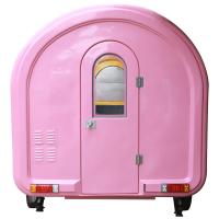 China Burger Truck Fast Food Van with Full Kitchen Donuts Cart Mobile Vending 2300*1750*2100mm for sale
