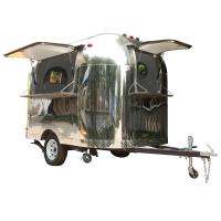 China High Productivity Food Trailer with Stainless Steel Insulation and Tempered Glass for sale