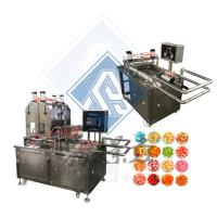 China Automatic Candy Depositing Machine for Gummy Jelly Bear Soft Hard Candy Manufacturing for sale
