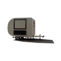 China TECUMSEH Compressor Electric USA Mobile Food Trailer for Fast Hot Dog Vending Van for sale