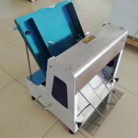 China Electric Commercial Bread Toast Slicing Machine 80kg Capacity for Food Shop Operations for sale