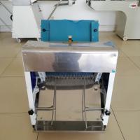 China Electric Commercial Bread Toast Slicing Machine 80kg Capacity for Food Shop Operations for sale