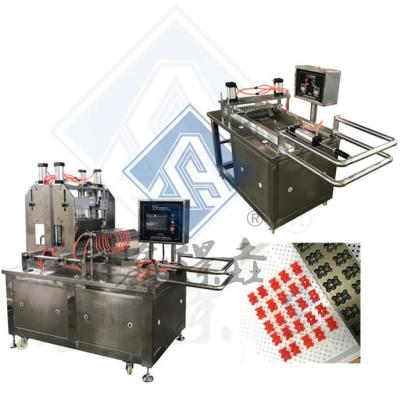 China Jelly Candy Bean Depositor for High Production Automatic Gummy Candy Making Machine for sale
