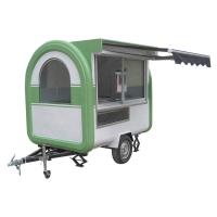 China Mini Food Truck/Trailer for Fast Food 220x160x235cm Video Technical Support After Service for sale
