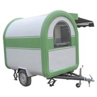 China Mini Food Truck/Trailer for Fast Food 220x160x235cm Video Technical Support After Service for sale