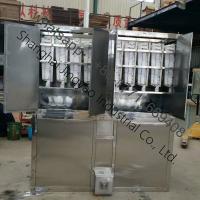 China Manufacturing Plant Ice Cube Machine Water Cooling Industrial Scale Commercial Fish Food for sale