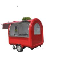 China Good Design Mobile Food Truck with High Safety Level and Aluminum Plate in Shanghai for sale
