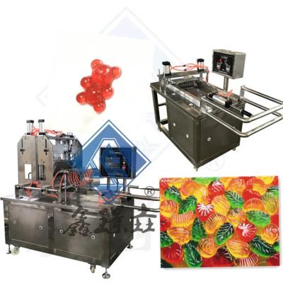 China Gummy Bear Automatic Square Candy Making Machine for Food Beverage 1900*980*1700 for sale