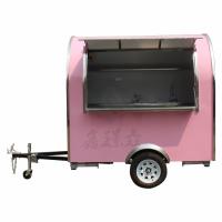 China 2300*1650*2300mm Vending Snack Function Mobile Food Cart with Pancake Hot Dog Crepe for sale