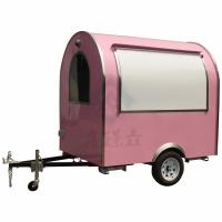 China 2300*1650*2300mm Vending Snack Function Mobile Food Cart with Pancake Hot Dog Crepe for sale