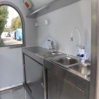China 2300*1650*2300mm Vending Snack Function Mobile Food Cart with Pancake Hot Dog Crepe for sale