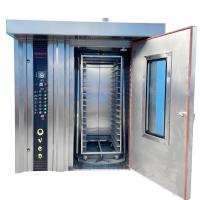 China Stainless Steel 16 Trays Diesel Oil Commercial Electric Mooncake Convection Oven Silver for sale