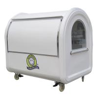 China 3.5m Electric Food-Truck Trailer Vintage Horse Box Wine Bar for Fruit Processing Plant for sale
