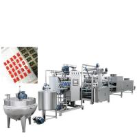 China Lollipop and Gummy Bear Candy Making Production Line with Automatic Soft Sweets Machine for sale