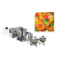 China Lollipop and Gummy Bear Candy Making Production Line with Automatic Soft Sweets Machine for sale