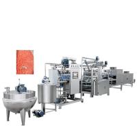 China Voltage 380V Candy Making Production Line Gummy Bear Forming Lollipop Candy Machinery for sale