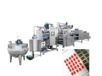 China Voltage 380V Candy Making Production Line Gummy Bear Forming Lollipop Candy Machinery for sale