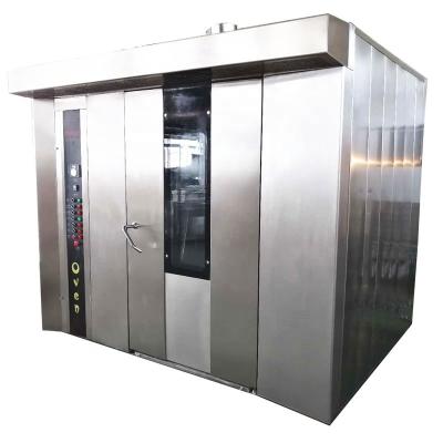 China 32 Trays Electric Diesel Gas Rotary Oven for Baking Bread Pizza Cake in Frozen Food for sale
