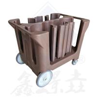 China Efficiently Collect Plates with this Commercial Kitchen Dish Collection Cart for sale