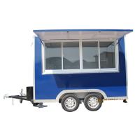China Electric Retro Cars in Atwater CA Mobile Kitchen Hot Dog Cart Food Van Ice Cream Truck for sale