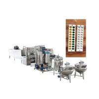 China Candy Making Simplified Lollipop Electricity Gummy Candy Automatic Production Line for sale