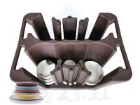 China Restaurant Kitchen Equipment Mobile Cabinet Dish Collecting Trolley with Modern Design for sale