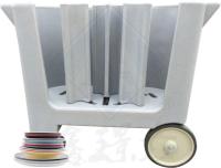 China Restaurant Kitchen Equipment Mobile Cabinet Dish Collecting Trolley with Modern Design for sale
